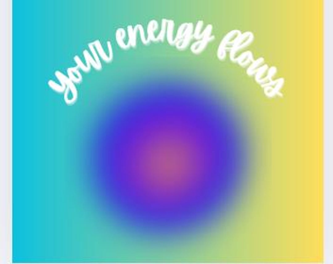 Where Your Focus Goes Your Energy Flows Digi-print Poster X5 Spring ...