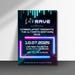 Rave Party Invitation | Editable Glow Party Invite | Neon Birthday, EDM ...