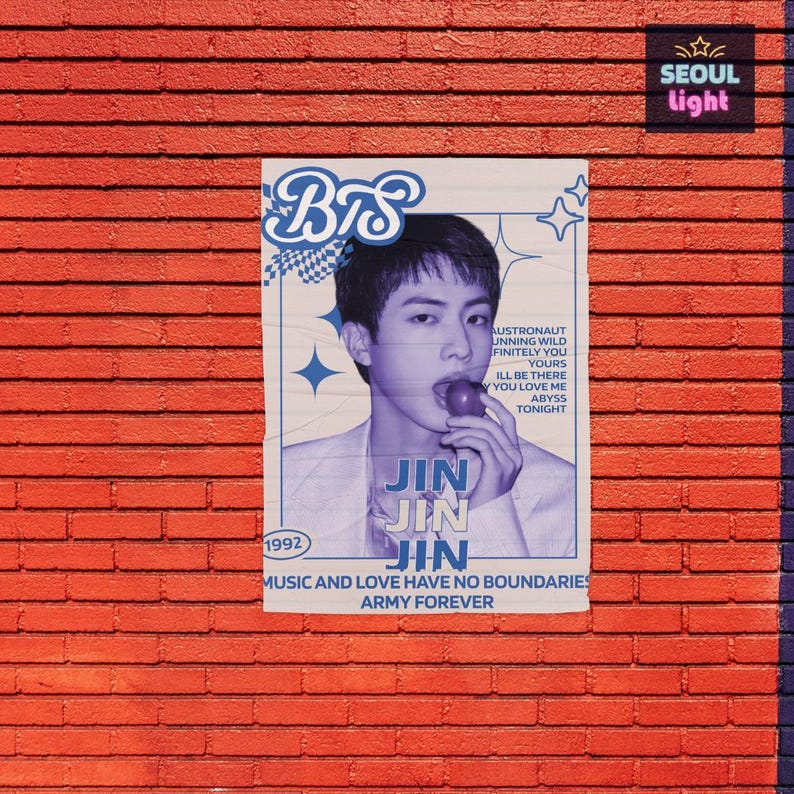 BTS Posters Digital Download – All 7 Members | Limited Edition Digital ...