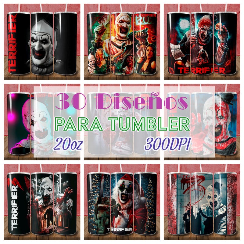 Terrifier Svg - Etsy