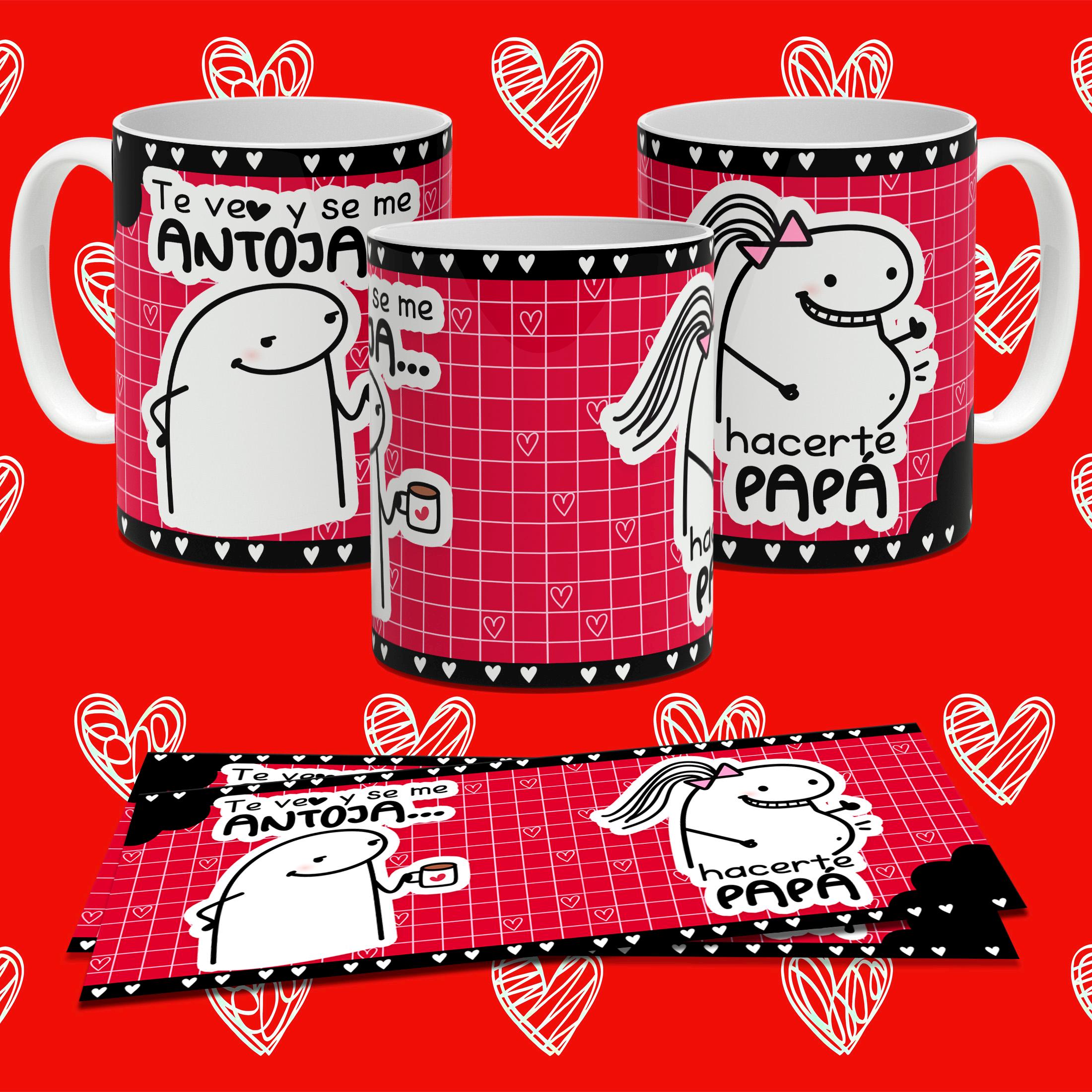 12 Designs for Flork Picarón Mugs, Cup Wrap Designs, Template for 11oz ...