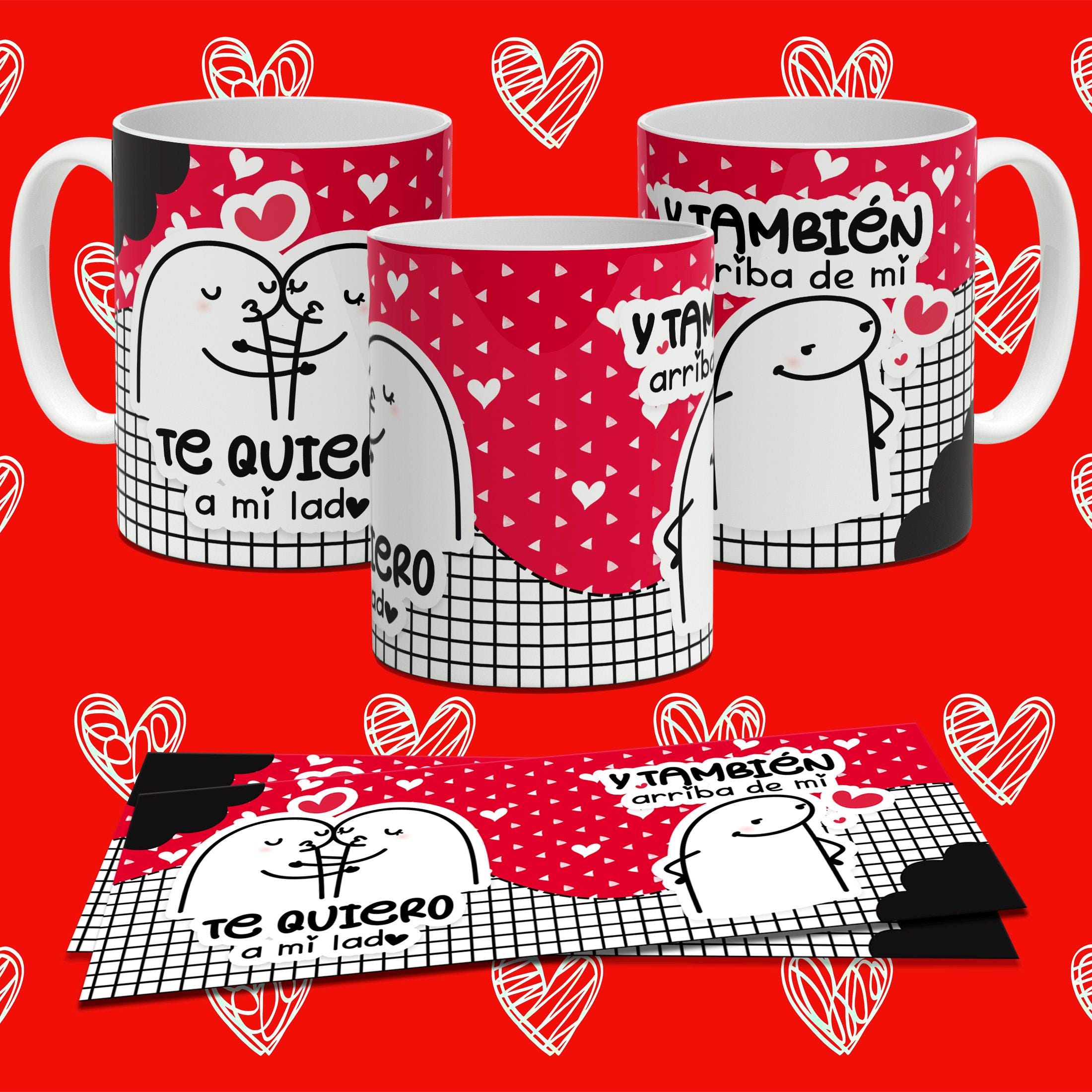 12 Designs for Flork Picarón Mugs, Cup Wrap Designs, Template for 11oz ...