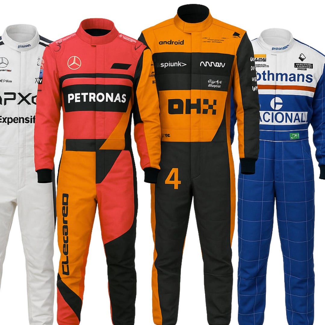 New F1 Racing Suit + FREE Balaclava + Free Gloves - Customization ...