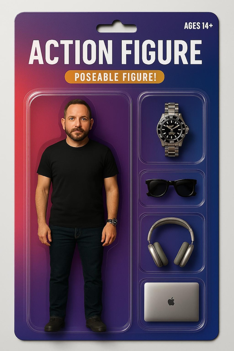 PERSONALISIERTE ACTIONFIGUR - "Starter Pack" - Etsy Schweiz