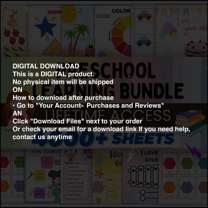 Ultimate Kids Learning Mega Bundle - Editable & Printable Homeschool ...