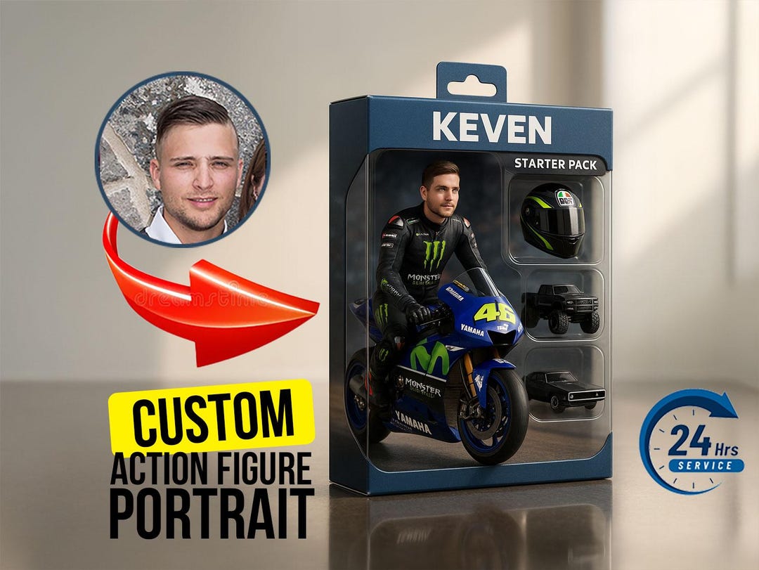 CUSTOM ACTION FIGURE - "starter Pack" - Etsy