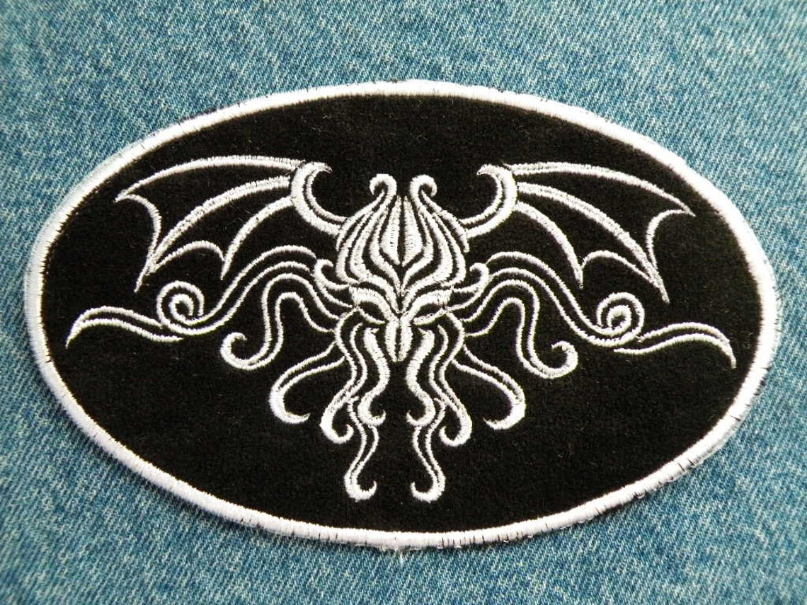 Cthulhu Iron on Patch 2 Sizes - Etsy