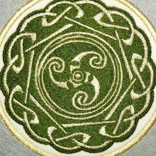 Celtic Trinity Iron on Patch 4.5 Inch - Etsy