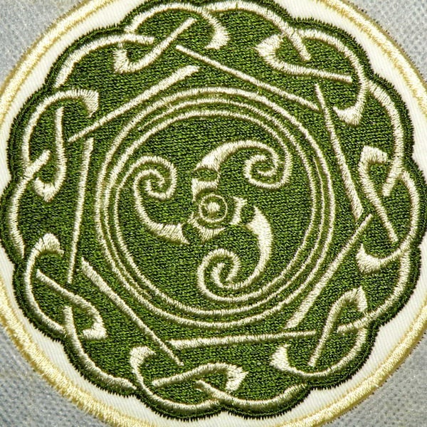 Celtic Embroidery Patch - Etsy