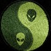 Alien Yin-yang Iron on Patch 3" - Etsy