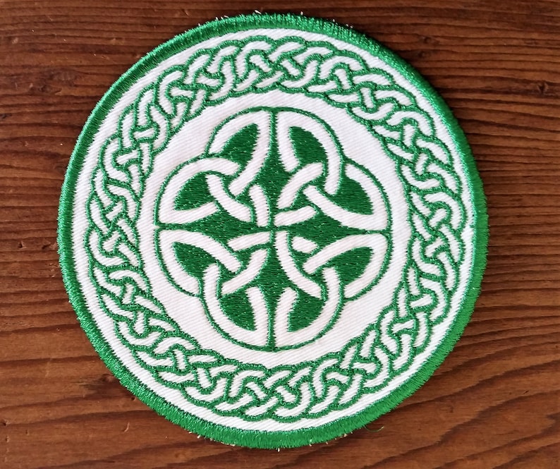 Celtic Knotwork Iron on Patch 4" - Etsy