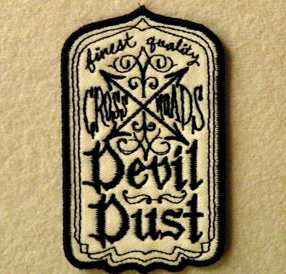 Apothecary Devil Dust Iron on Patch on Twill 2.38 X | Etsy