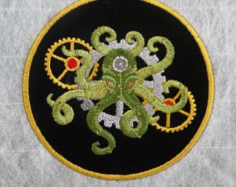 Western Steampunk Raven Iron on Patch 3.13 X 4.25 - Etsy