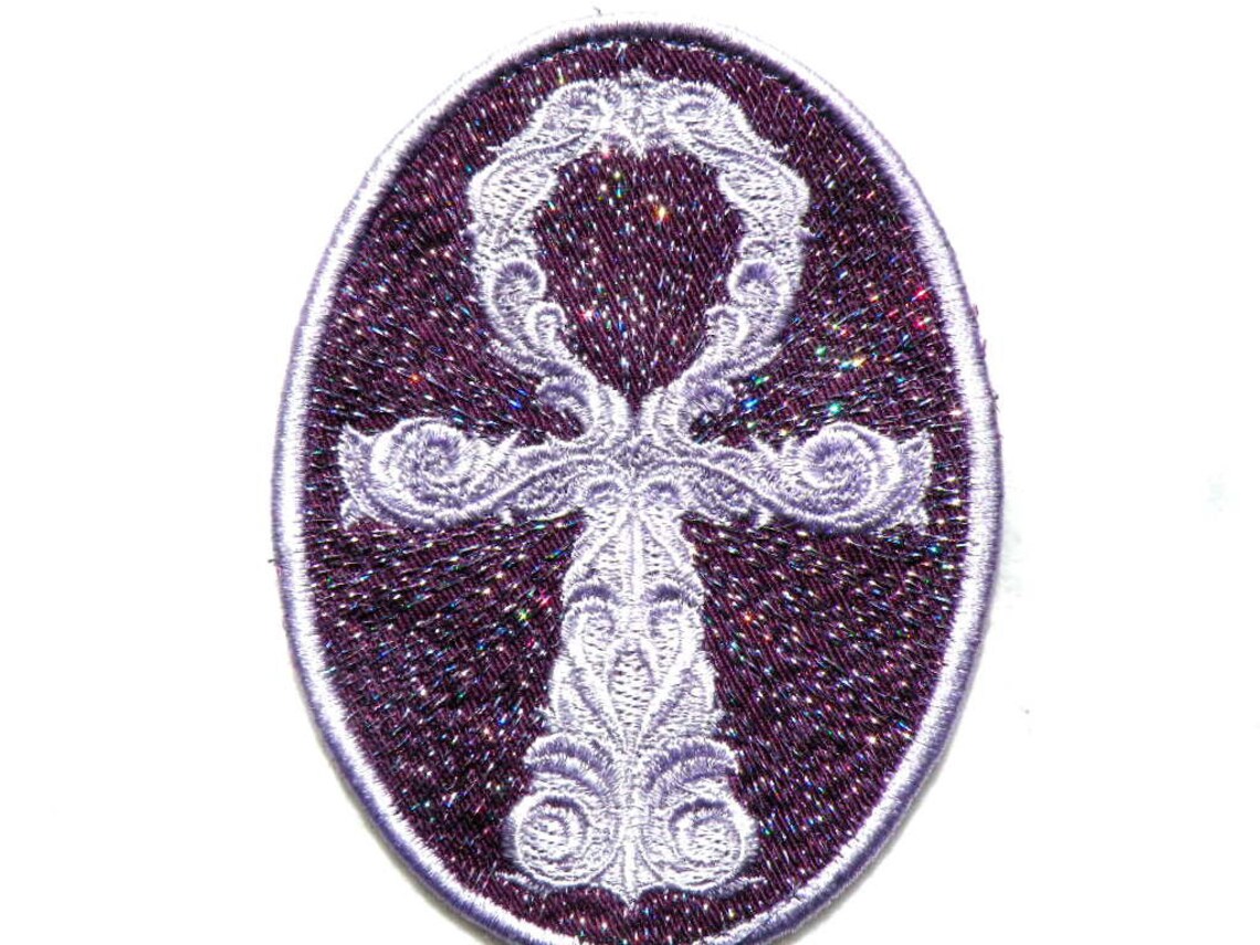 Egyptian Ankh Iron on Patch 3.28" X 4.31" - Etsy