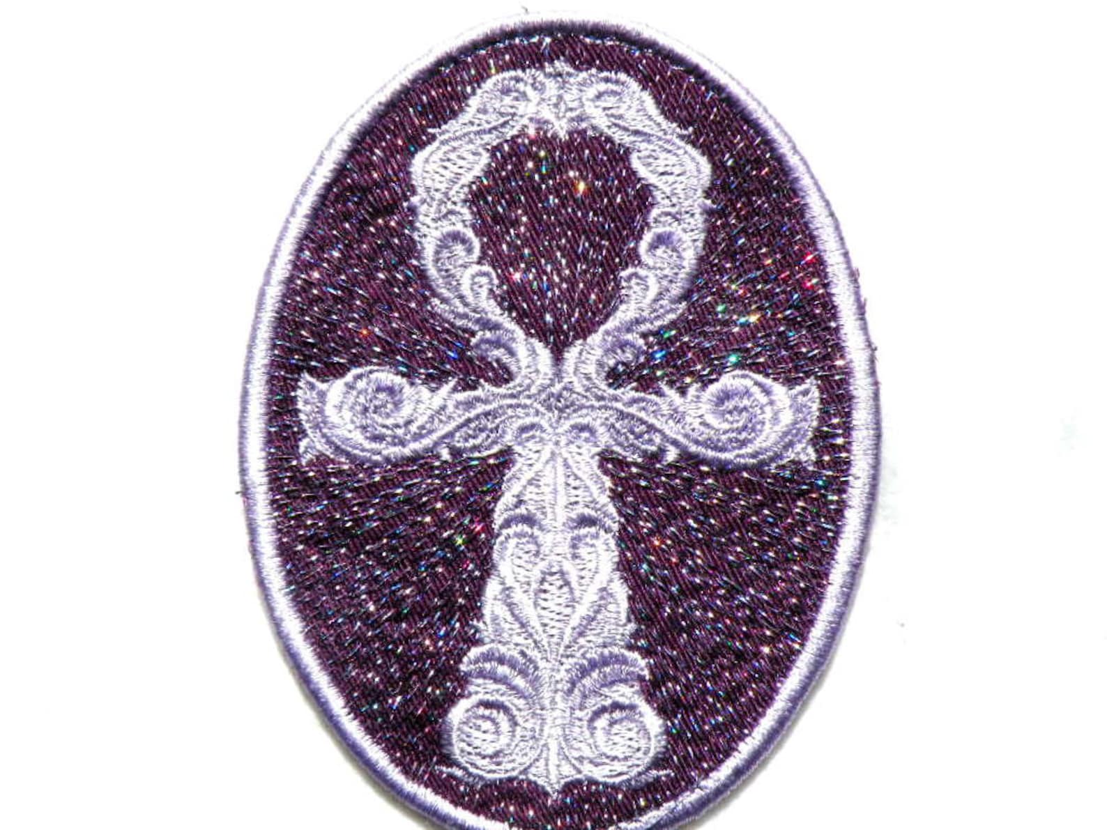 Egyptian Ankh Iron on Patch 3.28" X 4.31" - Etsy