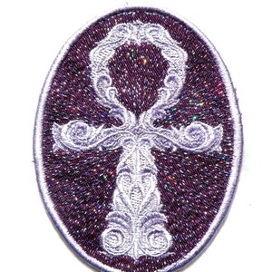 Egyptian Ankh Iron on Patch 3.28" X 4.31" - Etsy