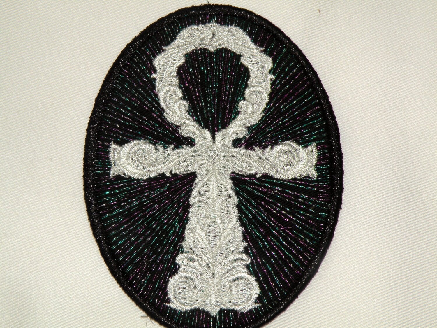 Egyptian Ankh Iron on Patch 3.28" X 4.31" - Etsy