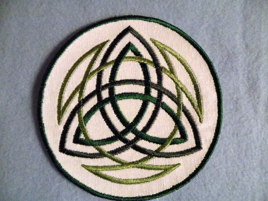 Celtic Trinity Iron on Patch 4.5 Inch - Etsy