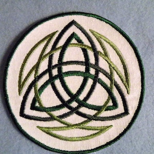Celtic Trinity Iron on Patch- 4.5 Inch - Etsy