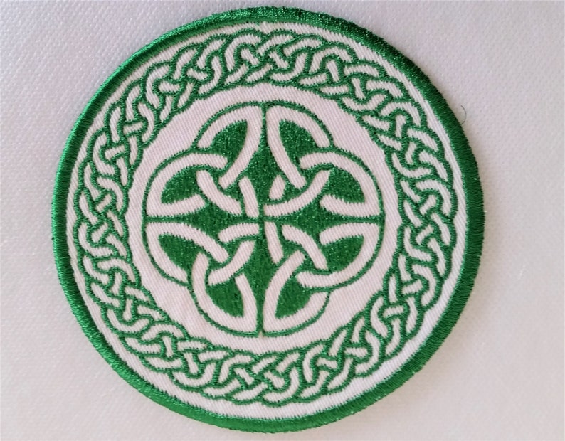 Celtic Knotwork Iron on Patch 4" - Etsy