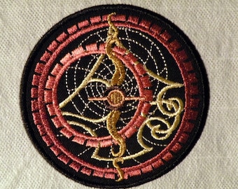 Spiritual Steampunk Hamsa Iron on Patch 4 5/8 | Etsy