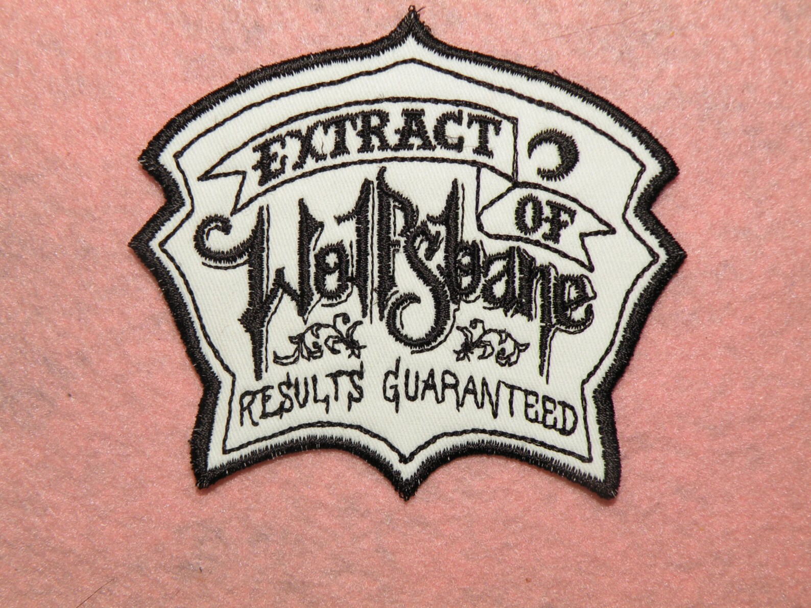 Apothecary Extract of Wolfsbane Iron on Patch on Twill | Etsy