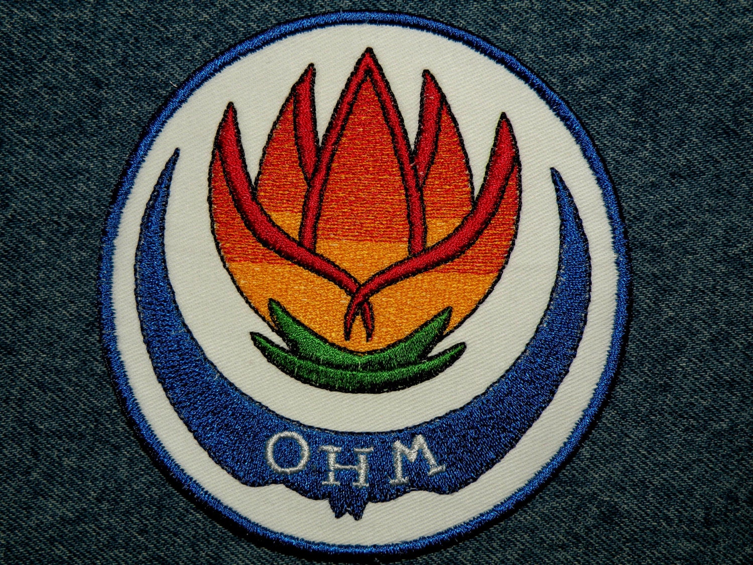 Ohm Iron on Patch 4.5 Inch - Etsy