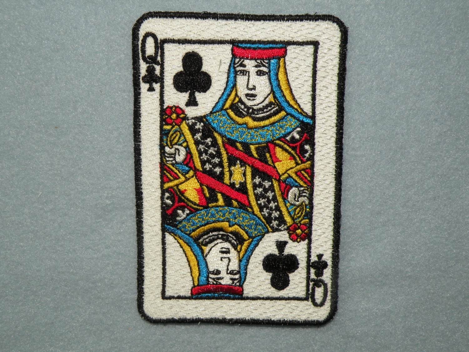 Playing Card Iron on Patch 3 X 4.5. - Etsy UK