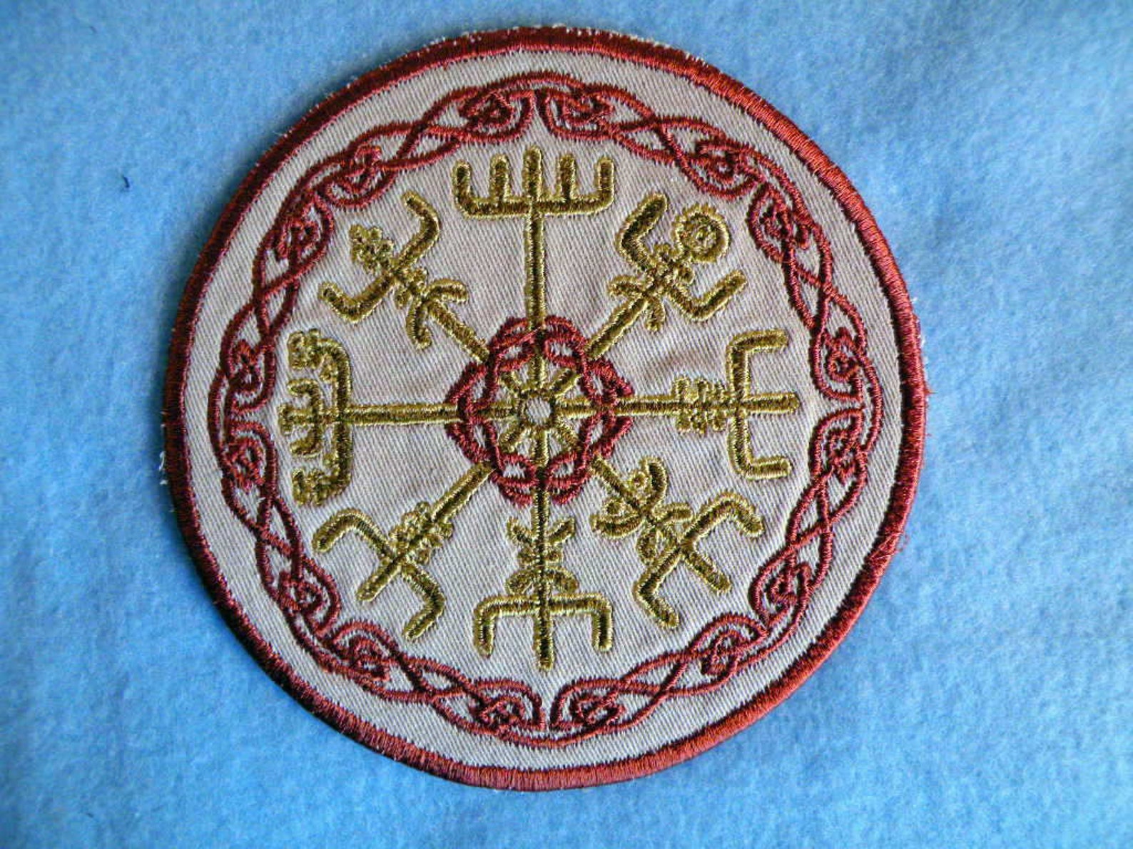 Vegvisir Iron on Patch 4.40 - Etsy