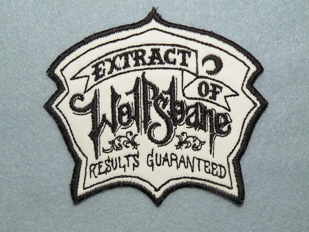 Apothecary Extract of Wolfsbane Iron on Patch on Twill 3.87 X 3.45 - Etsy