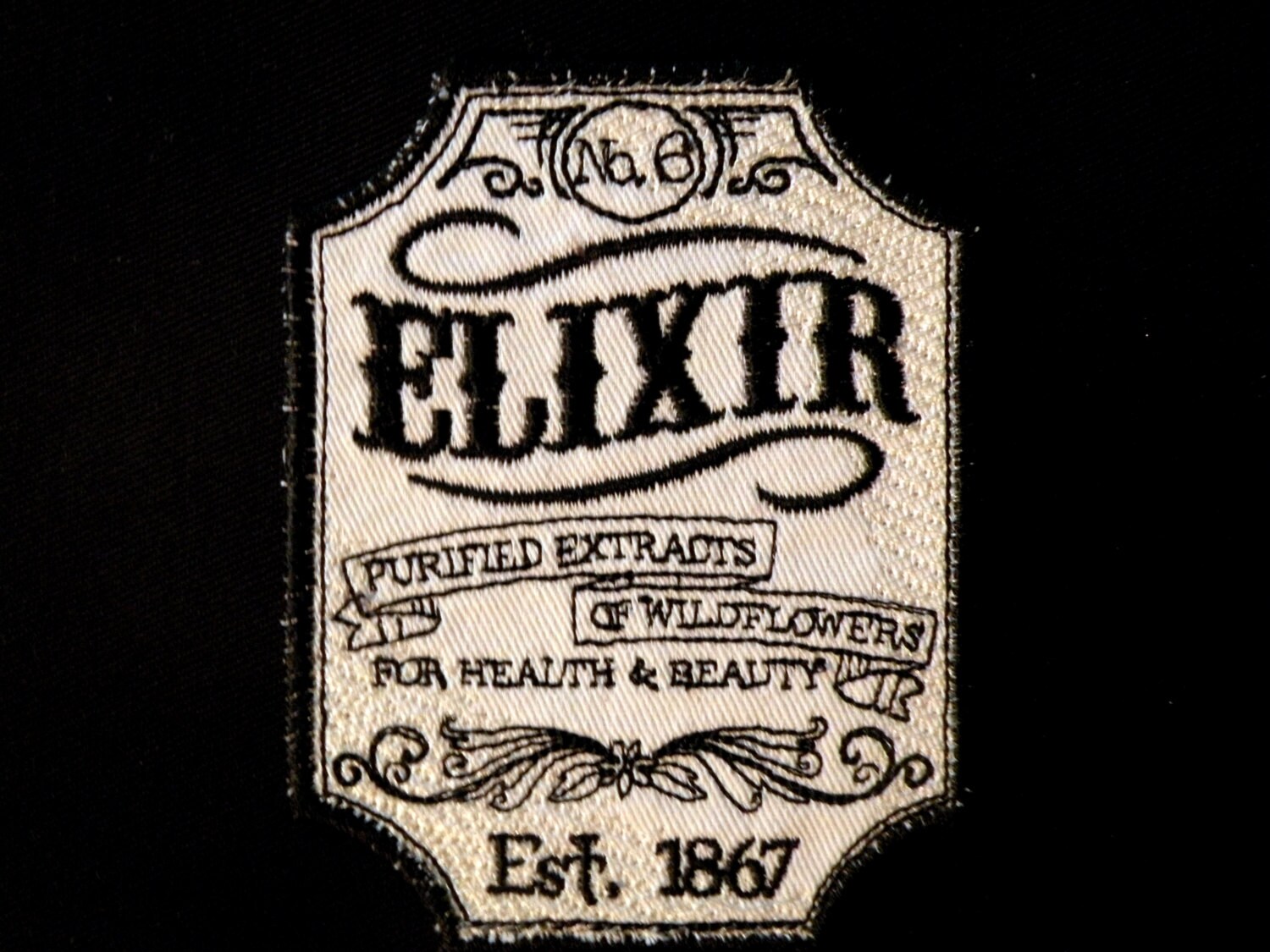 Apothecary Elixir No.6 on Twill Iron on Patch 2.96 X - Etsy