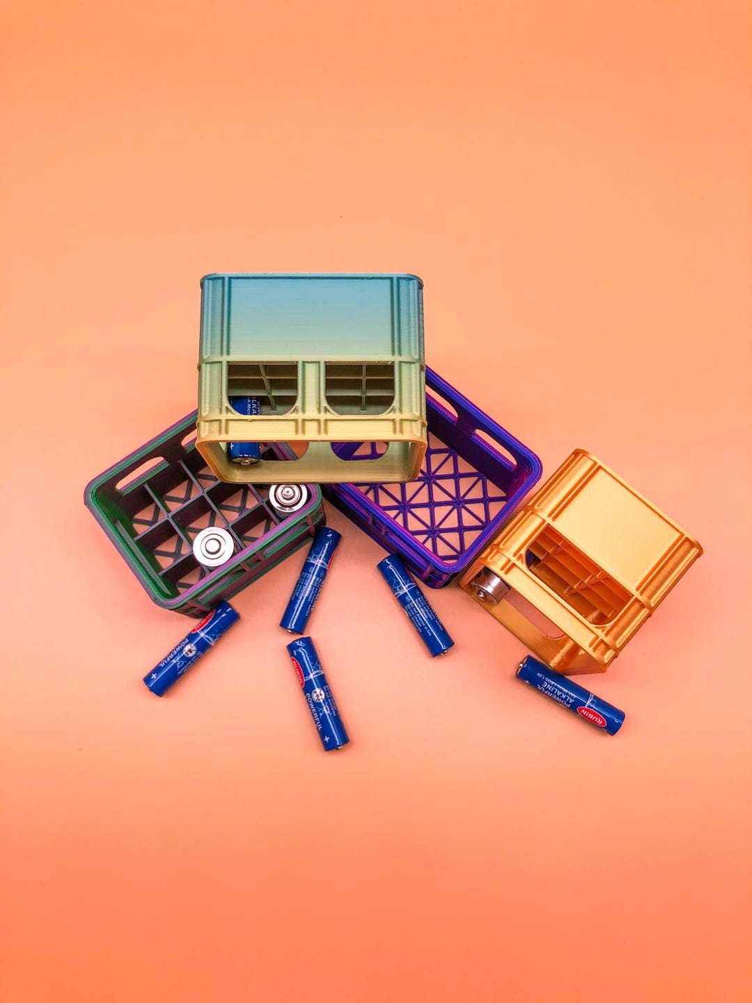 Beer Crate for Batteries – Beer Crate – Drinks Crate – Battery Storage ...