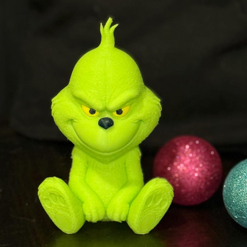 Grinch Miniature Figurine - Etsy Canada