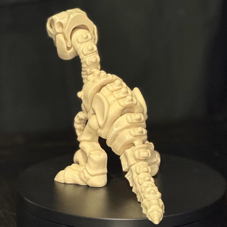 Fossil Velociraptor Dinosaur Articulated Toy (3D Printed) - Etsy