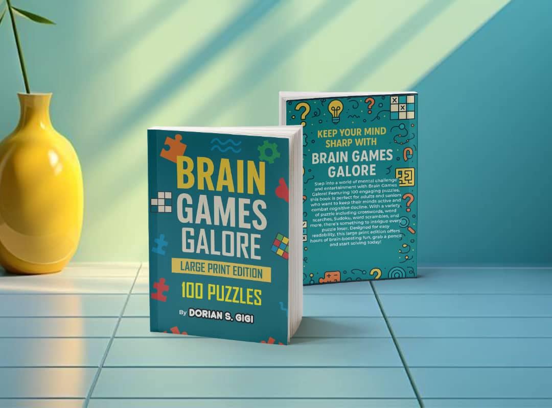 Brain Games Galore: Large Print Edition. 100 Puzzles (paperback) - Etsy
