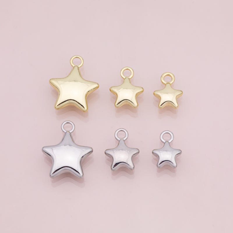 Plastic Star Charms - Etsy