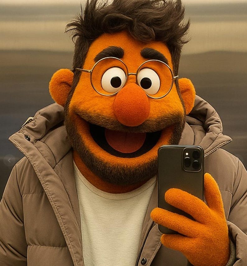 Turn Your Selfie Into a Puppet-style Portrait | Whimsical Custom ...