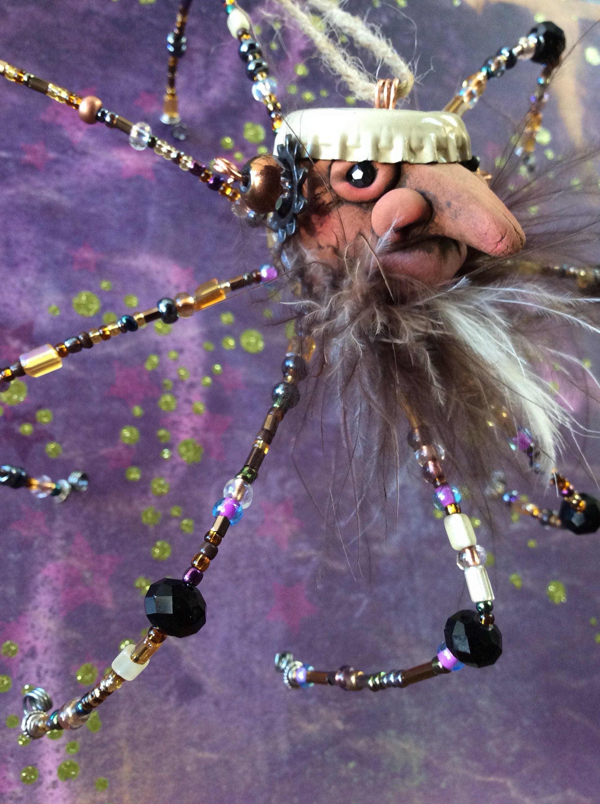 Halloween Spider Steampunk Spider Faerie Spider Sculpted - Etsy.de