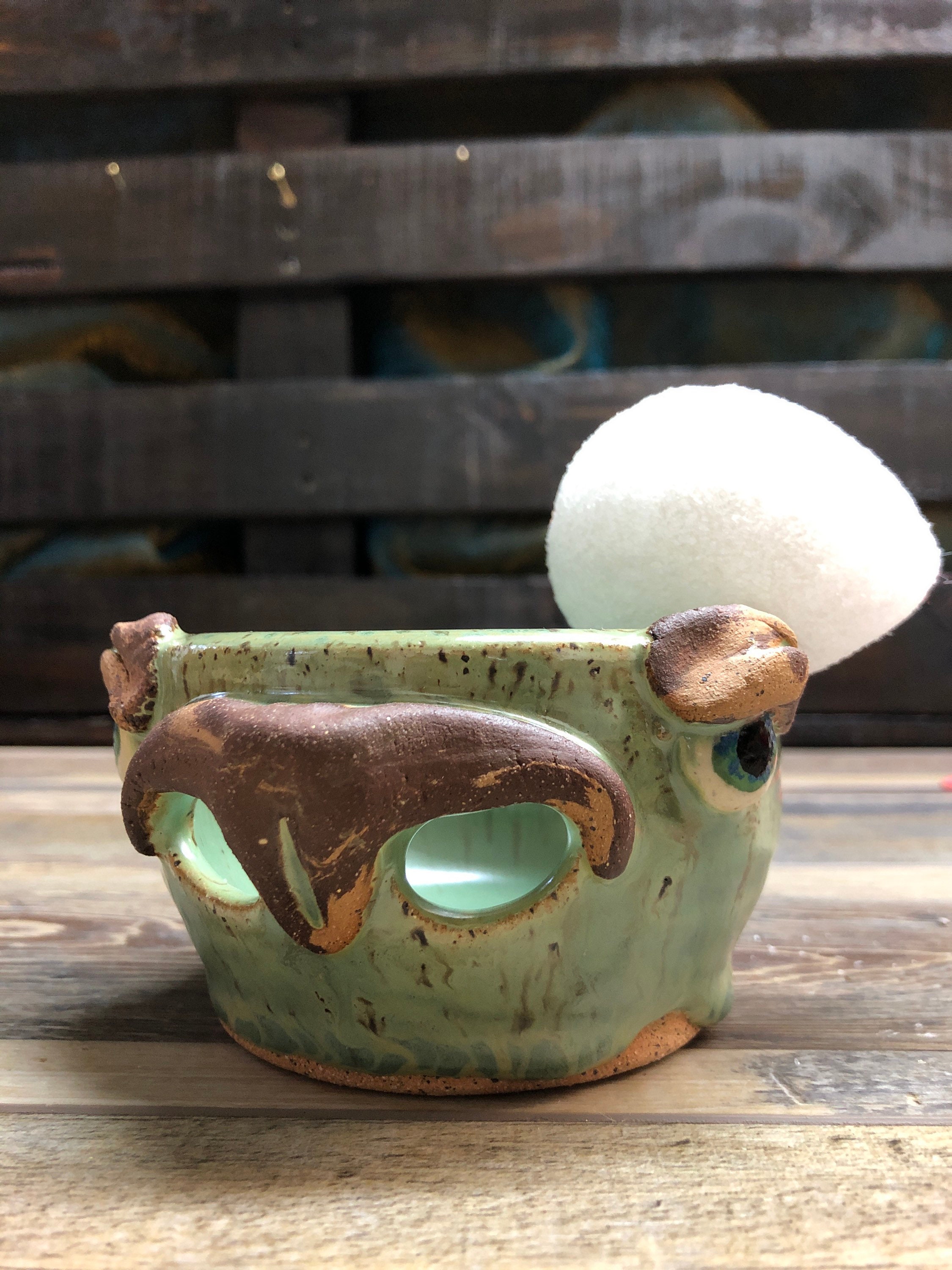 Snot Pot Monster Pottery Egg Separator or Orchid Planter Small - Etsy