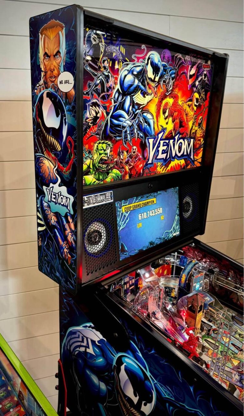 Venom Pinball Machine - Etsy