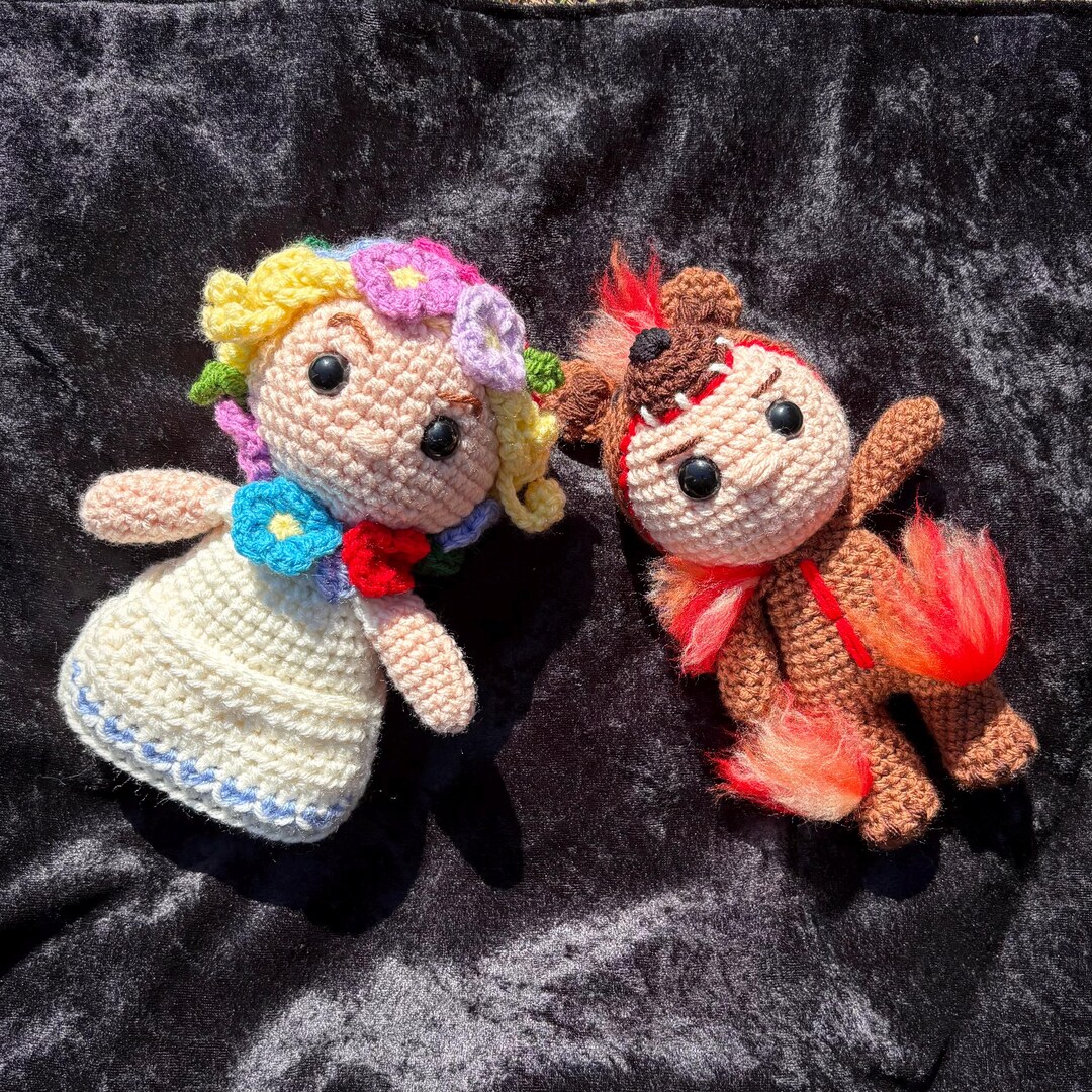 Crochet Midsommar Dolls – Dani and Christian Plush – Handmade Folk ...