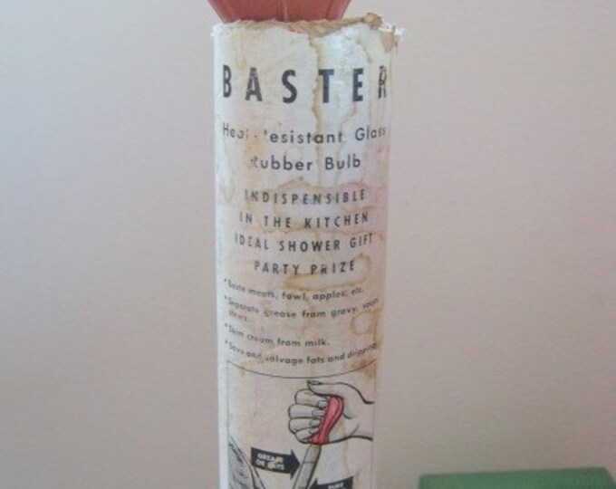 Vintage Sears Retro Kitchen Pyrex Maid of Honor Bulb Baster in Original ...