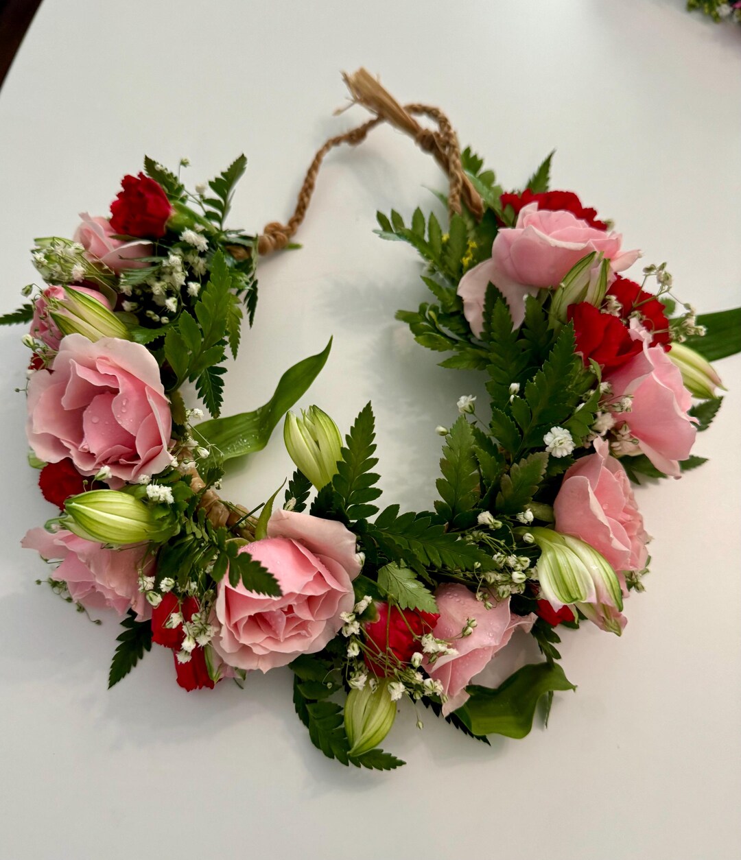 Handmade Fresh Flower Crown, Flower Tiaras, Graduation Flowers, Wedding ...