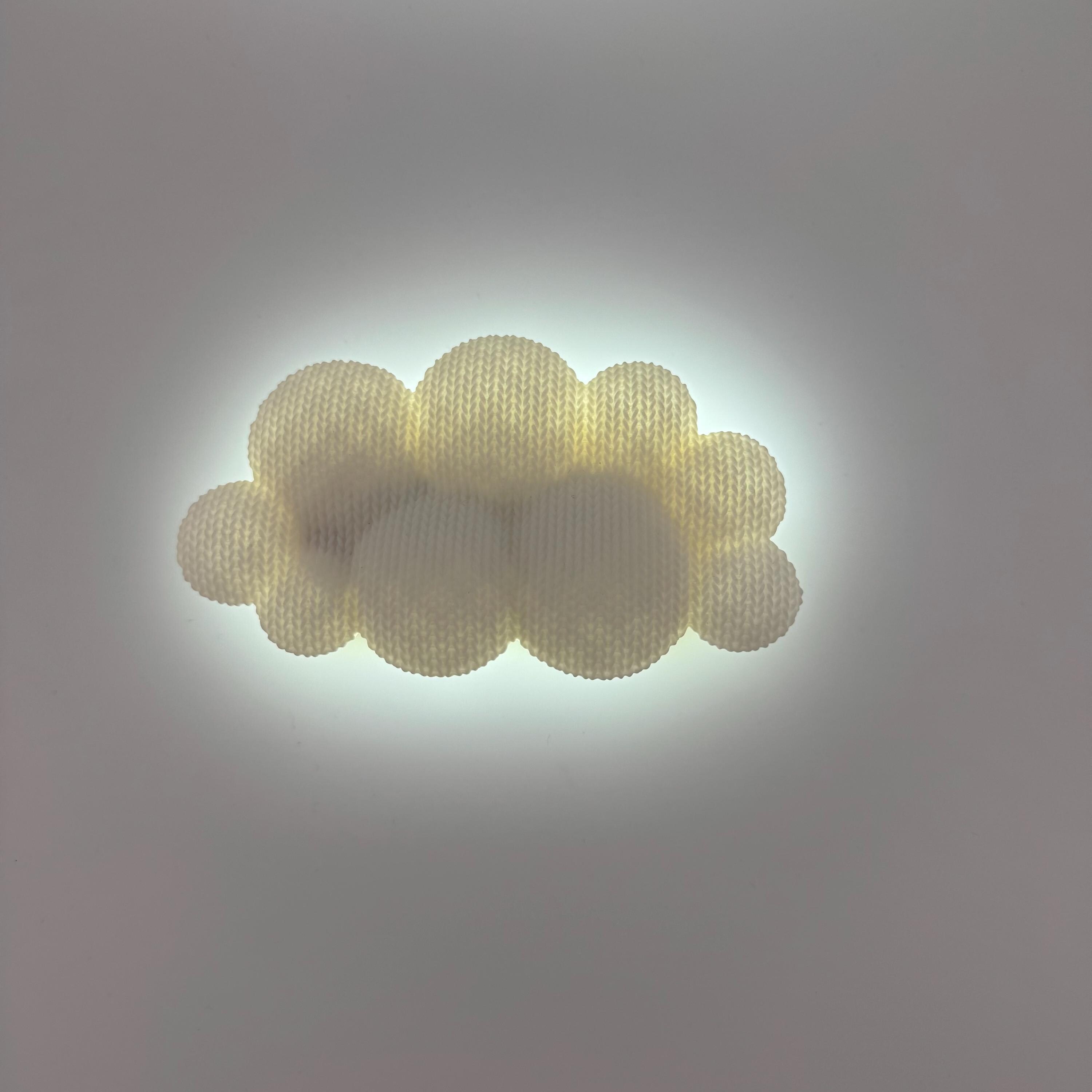 Handmade Cloud Lamp Night Light – LED Magic Cloud, Nursery & Kids Room ...