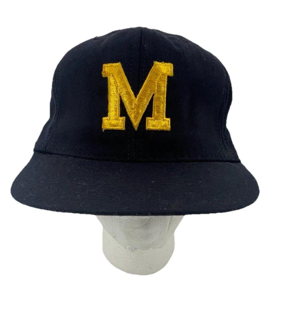 Vintage University Michigan Wolverines Snapback Cap Hat USA Broner - Etsy