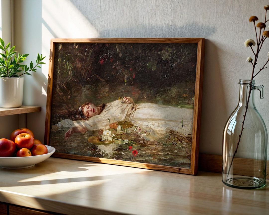 Ophelia by Friedrich Heyser, Painting Arts, Paintings to Gift, Art ...