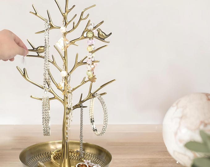 Tree Jewelry Display Stand, Necklace Holder Organizer Tower, Free ...