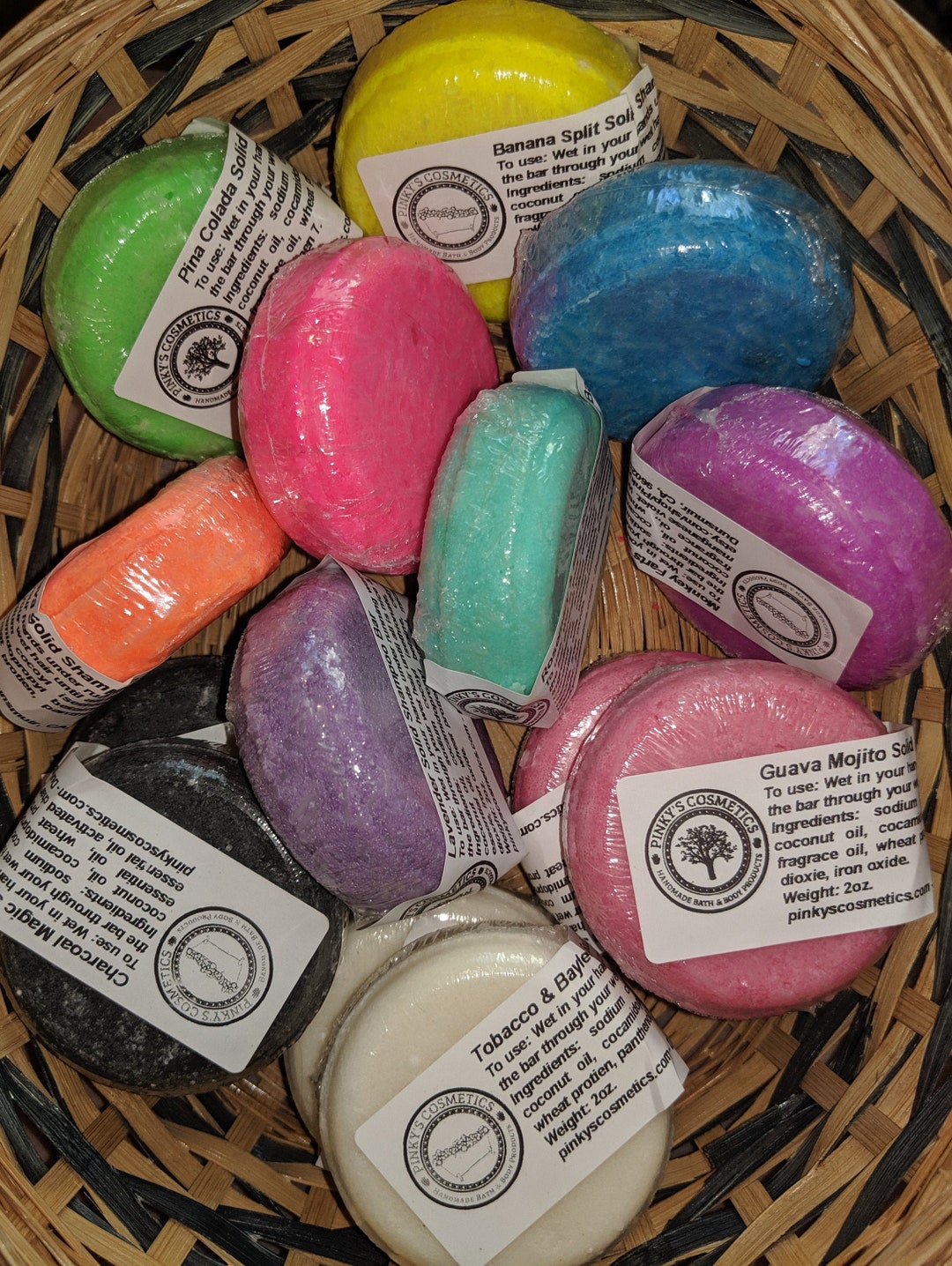 Sulfate-free Solid Shampoo Bar! Choose Your Scent - Etsy