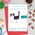 Cat Christmas Cards Assortment 'catty Christmas' Illustrated Cats - Etsy