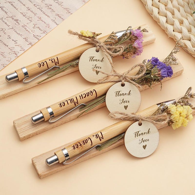 Custom Teacher Pen Holder - Etsy